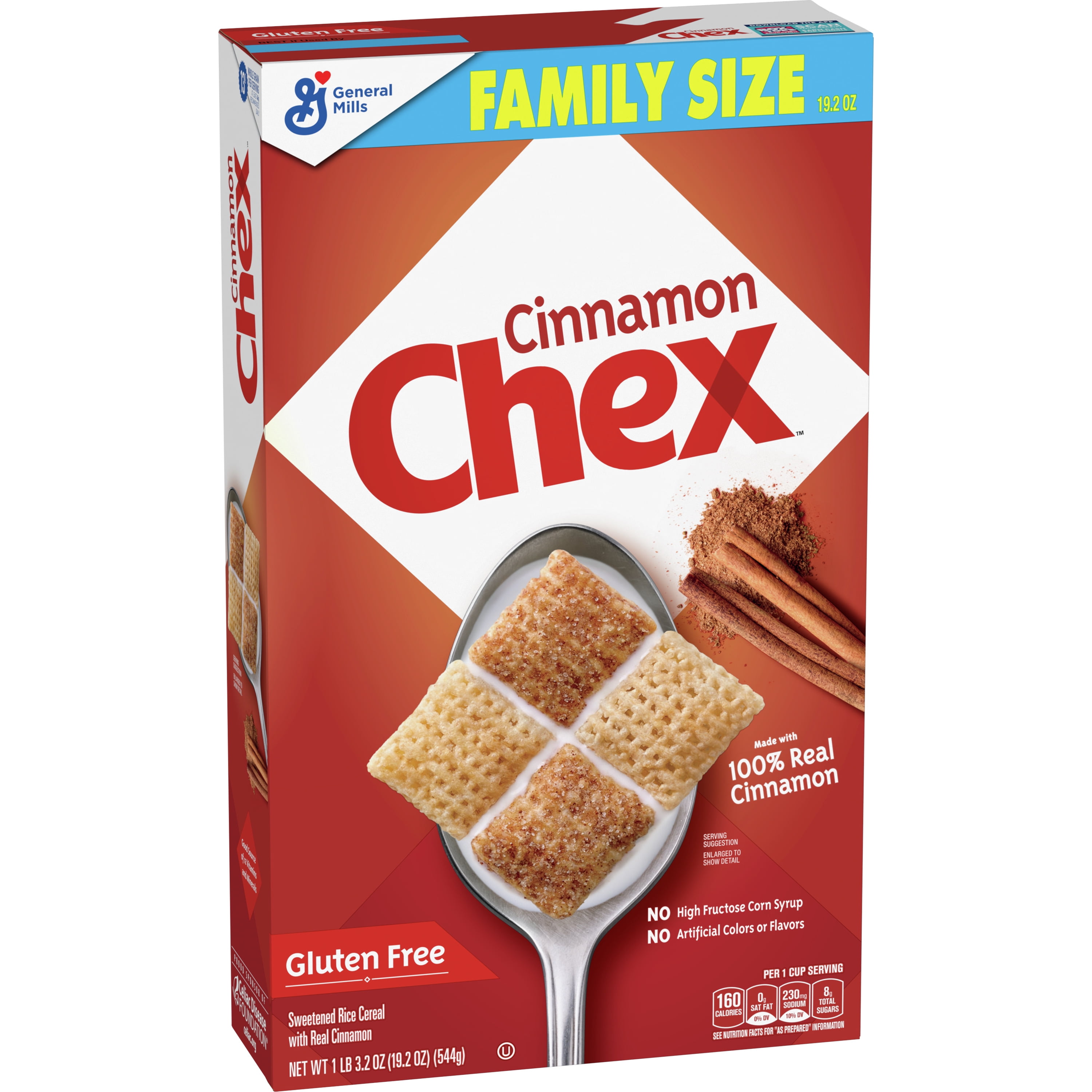 General Mills Gluten Free Cinnamon Chex