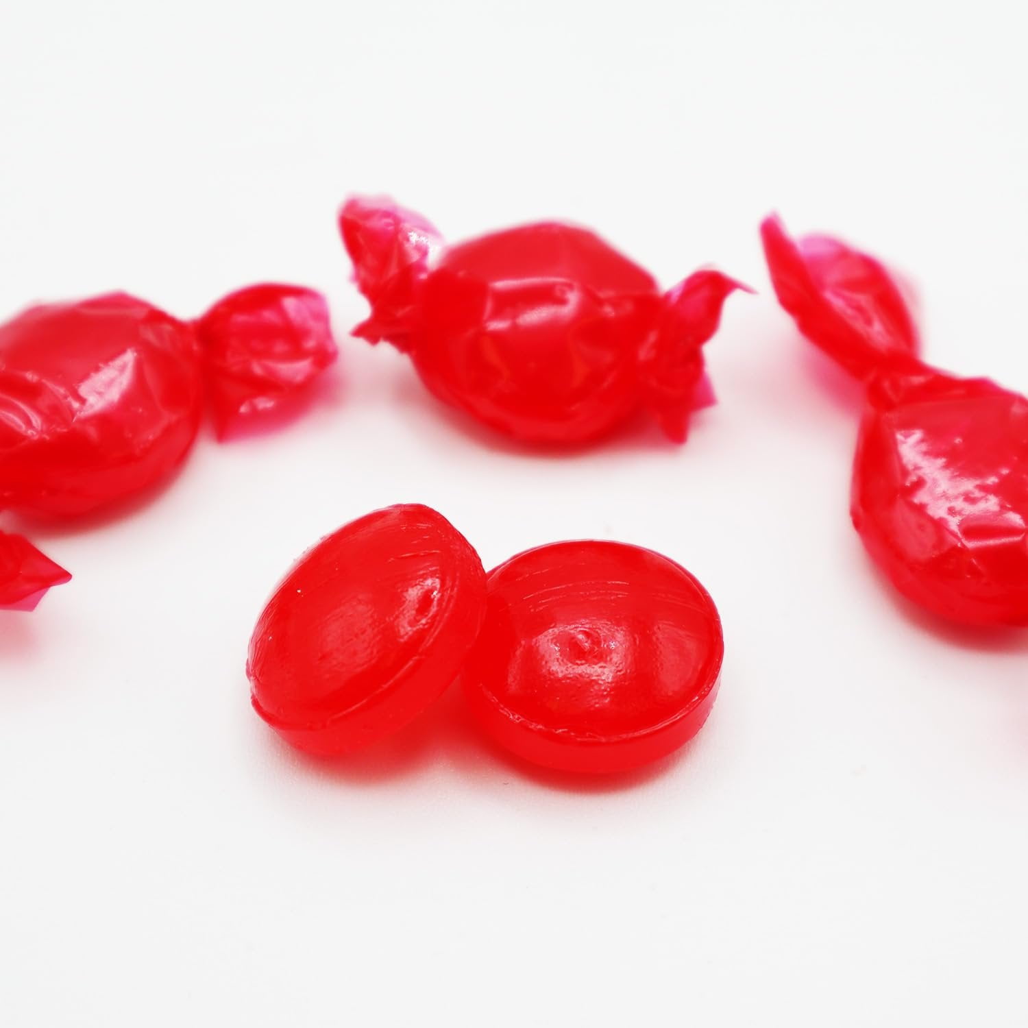 Cinnamon Disc Candy 3 Pound Bulk Bag, Individually Wrapped Spicy ...