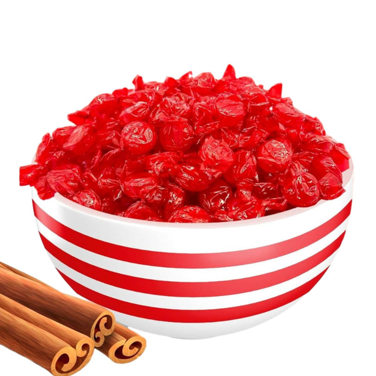 Cinnamon Discs Hard Candy 2.5 lbs - Red - Individually Wrapped ...