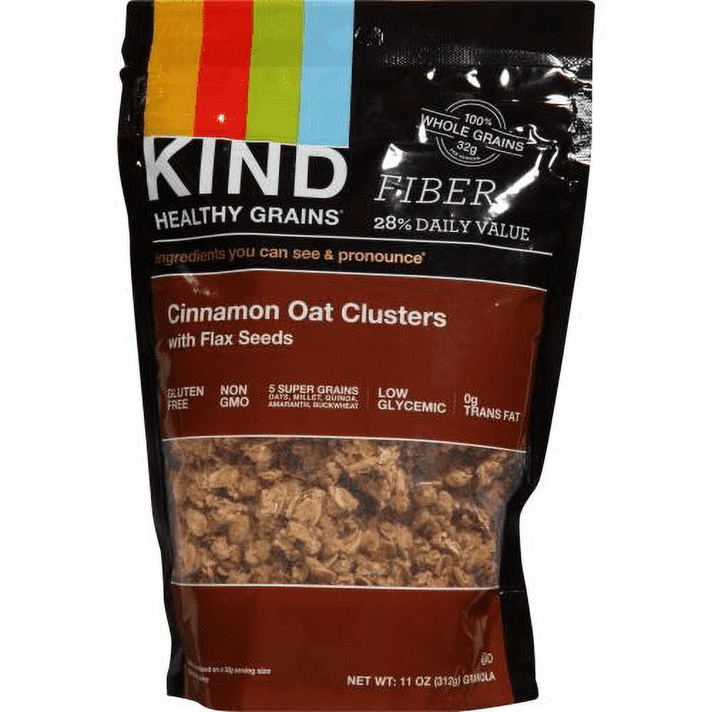 Cinnamon Oat Clusters With Flax Seeds - Walmart.com