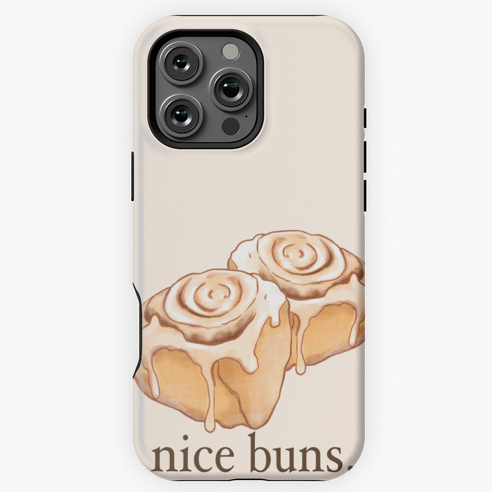 Cinnamon Rolls Quote Funny Food Humor Phone Case Compatible with iPhone ...