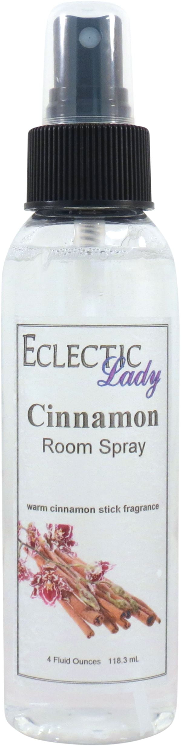 Cinnamon Room Spray by Eclectic Lady, 4 Ounces, Fragrant Aromatic Room ...