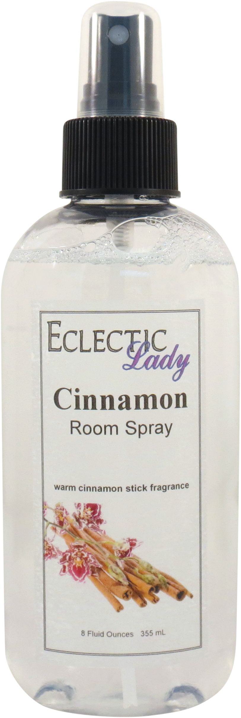 Cinnamon Room Spray by Eclectic Lady, 8 Ounces, Fragrant Aromatic Room ...