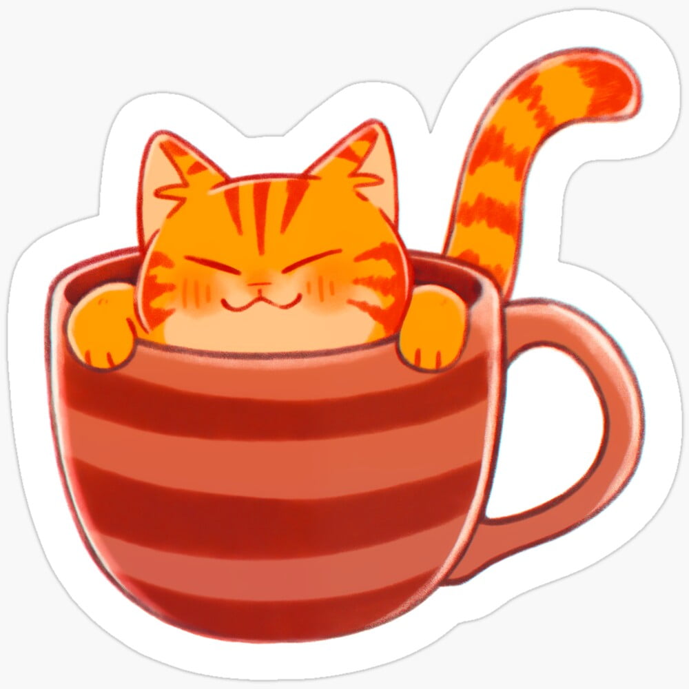 Cinnamon Sippington Sticker Phone Decal Water Bottle Stickers Car ...