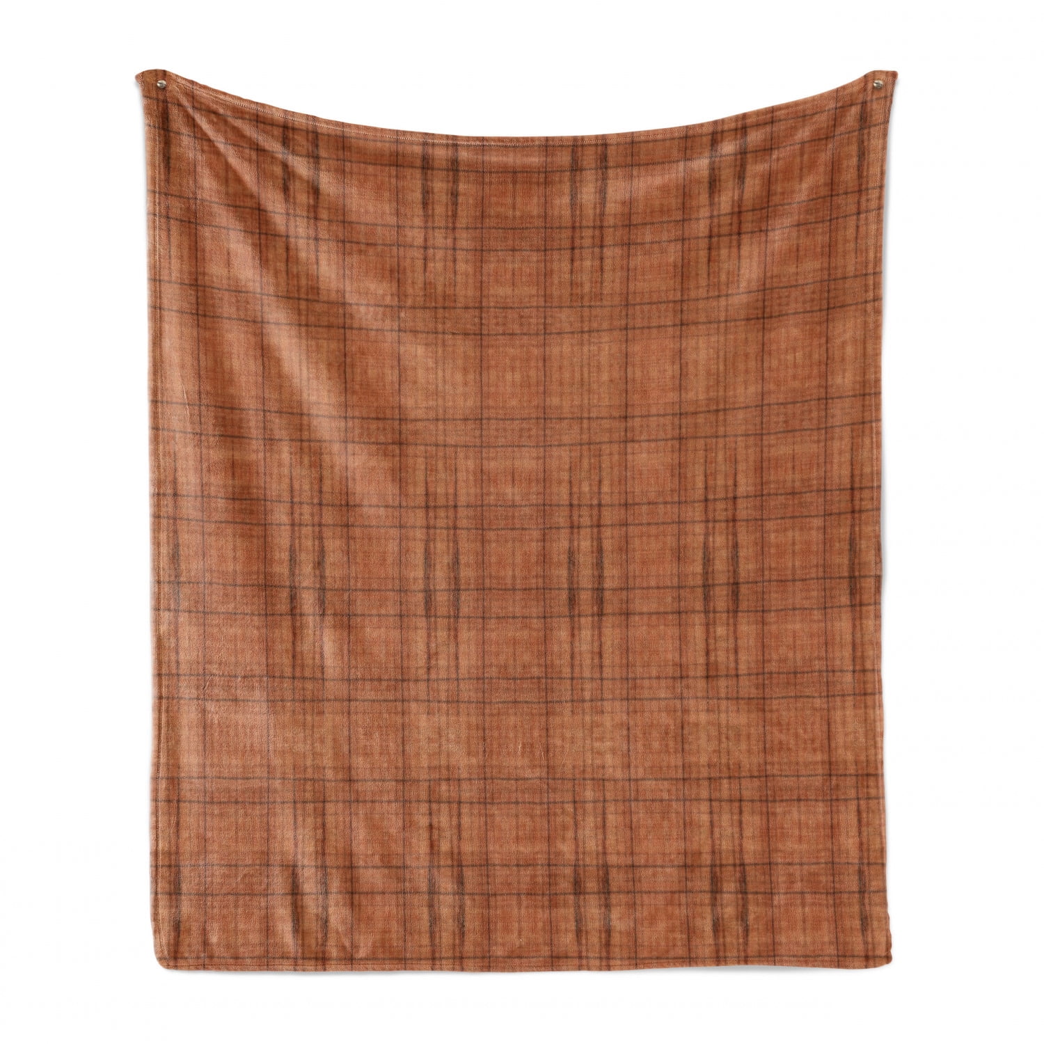 Cinnamon Soft Flannel Fleece Throw Blanket, Monochrome Print Backdrop ...