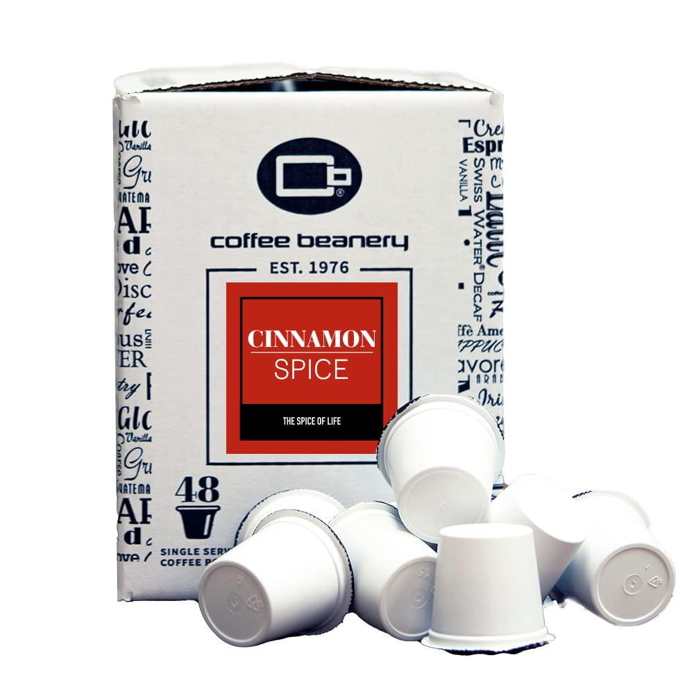Cinnamon Spice Coffee Pods by | 96ct Bulk Flavored Coffee Pods Medium ...