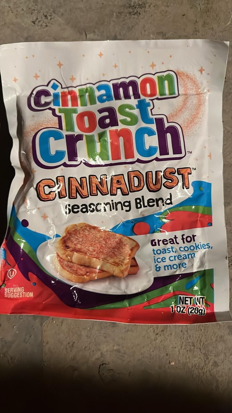 Cinnamon Toast Crunch CINNADUST Seasoning Blend 1 oz Packet (28 g ...