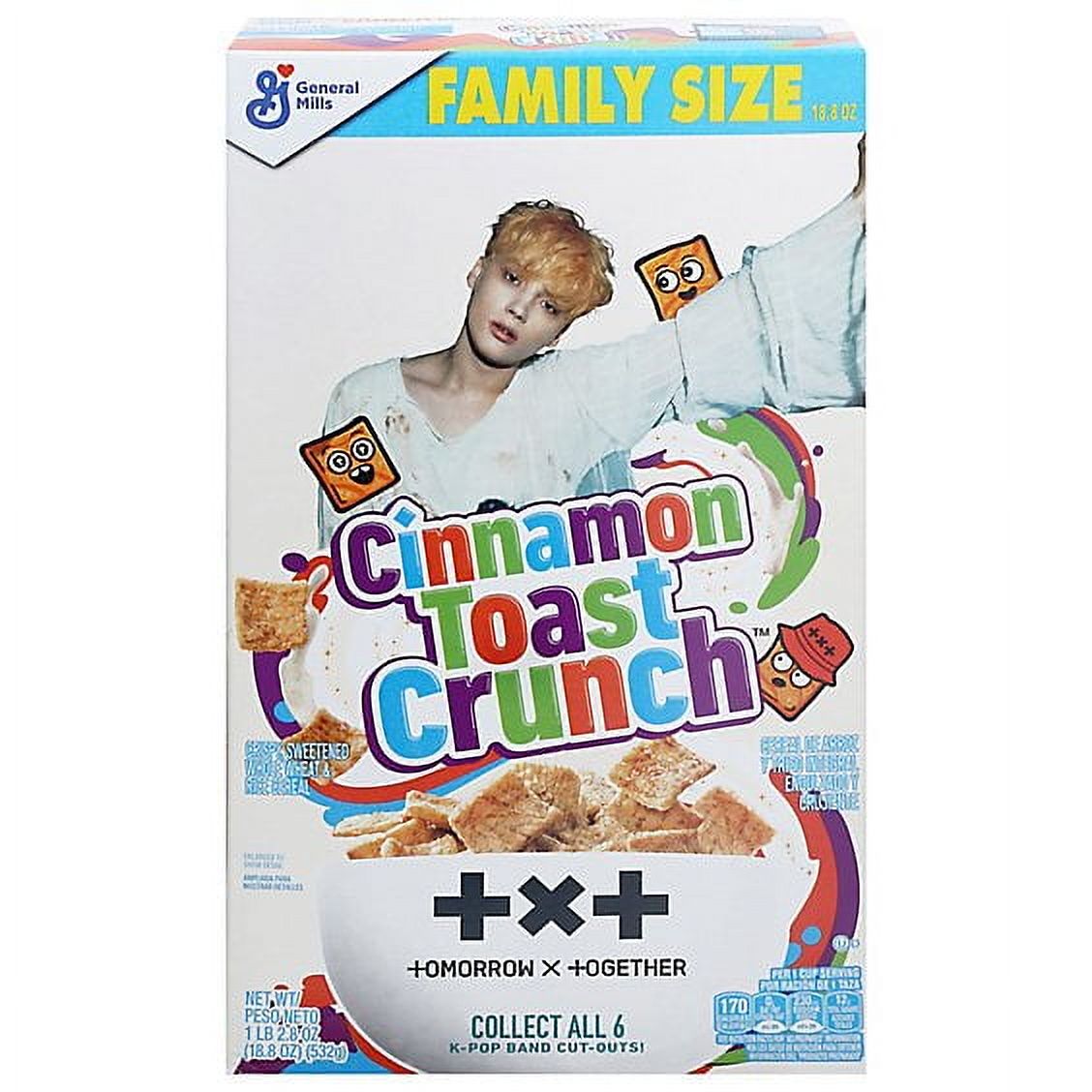Cinnamon Toast Crunch Cereal Family Size - 18.8 Oz - Walmart.com