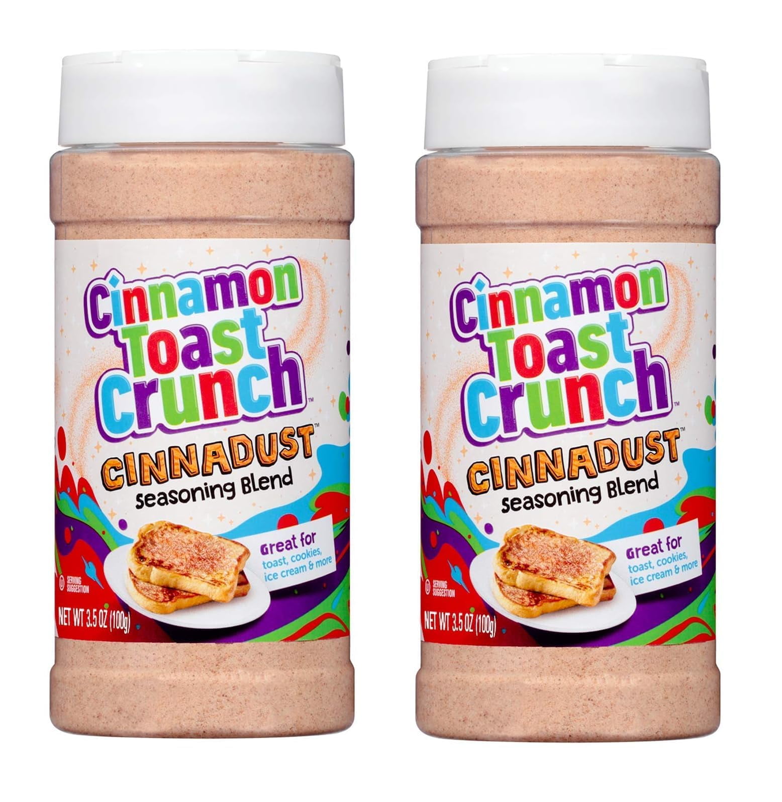 Cinnamon Toast Crunch Cinnadust BCF26 Seasoning 3.5 Oz Pack of Two ...