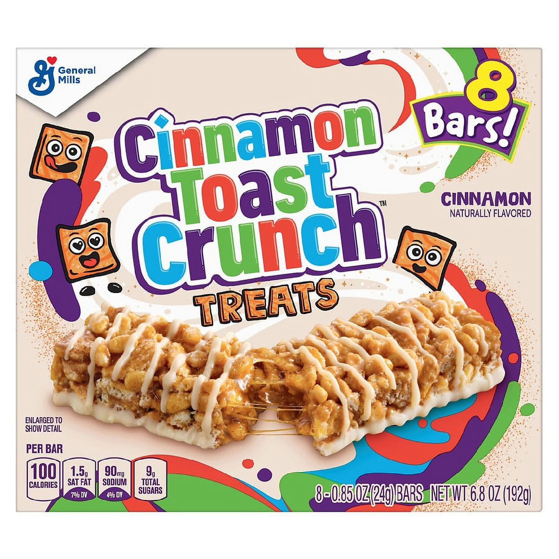 Cinnamon Toast Crunch Treat Bars 6.8 oz - Walmart.com