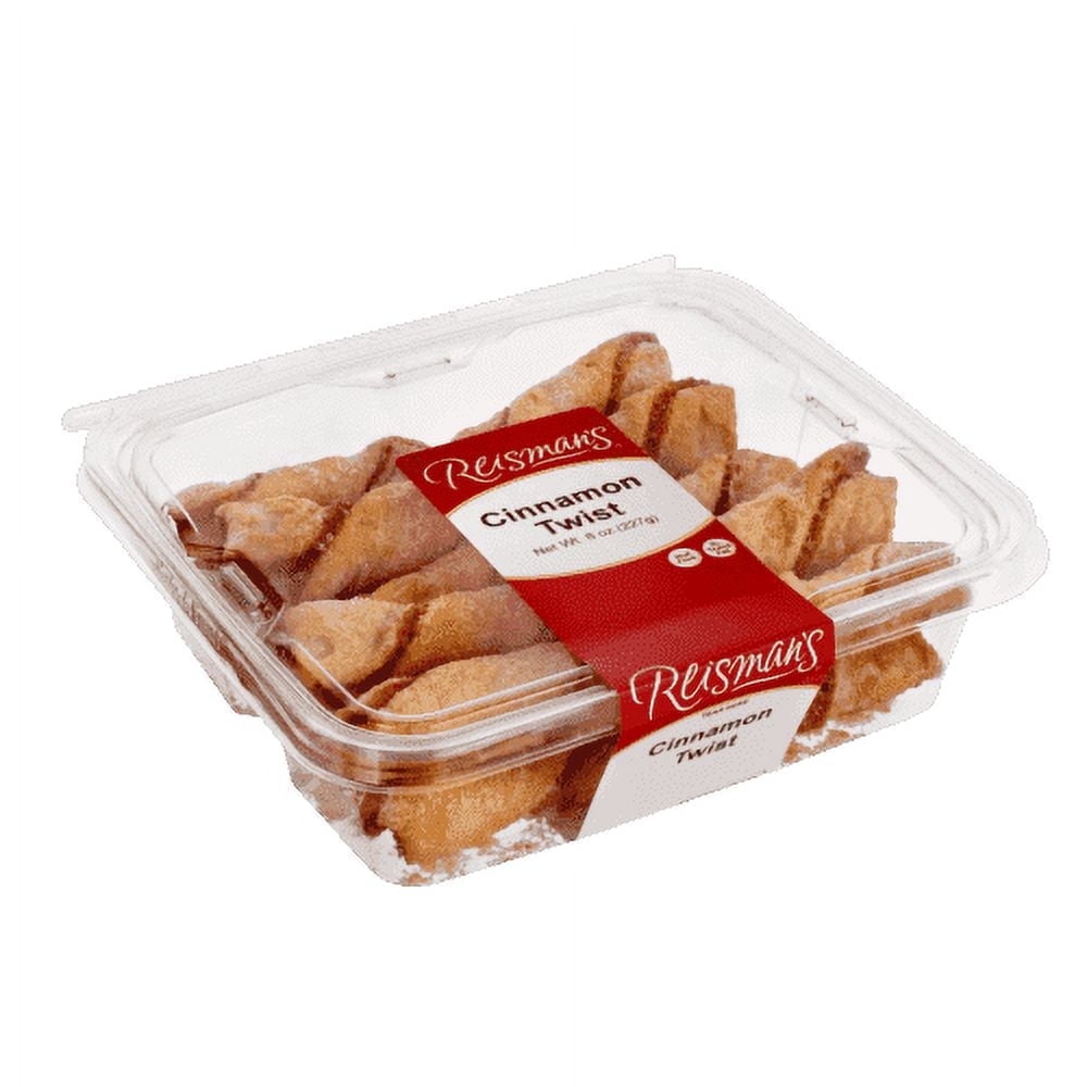 Reisman’s Cinnamon Twists Crisp Pastry Strips with Rich Cinnamon ...
