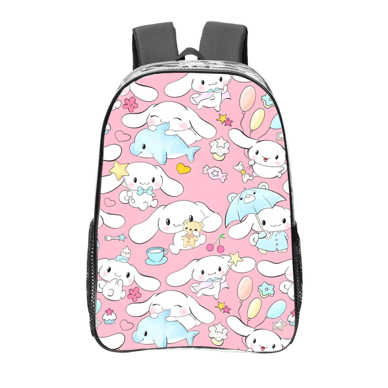 Cinnamoroll 16 Inch Transparent Backpacks School Backpack For Men Women ...