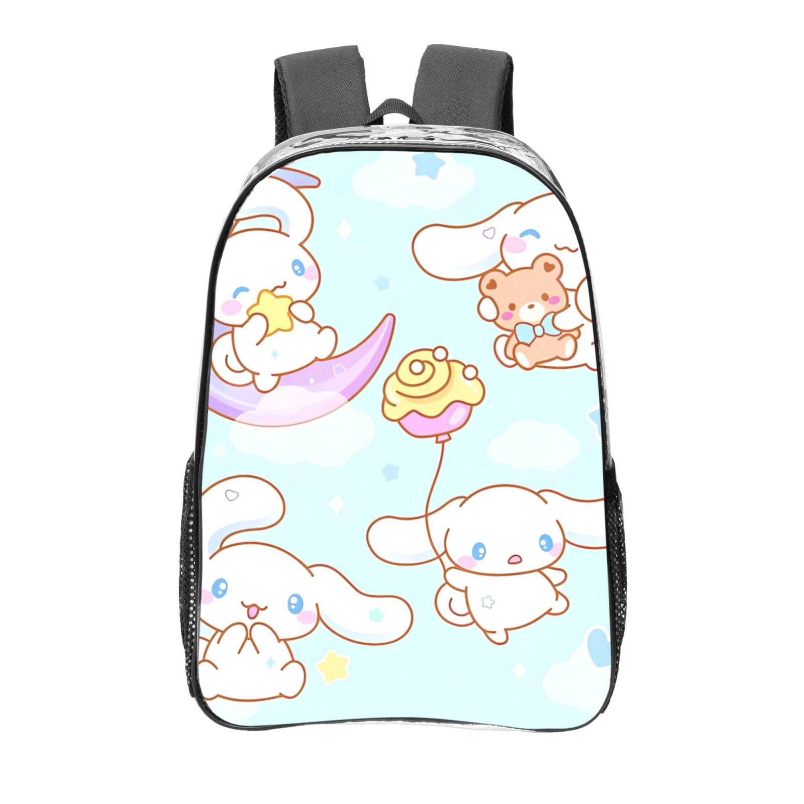 Cinnamoroll 16 Inch Transparent Backpacks School Backpack For Men Women ...
