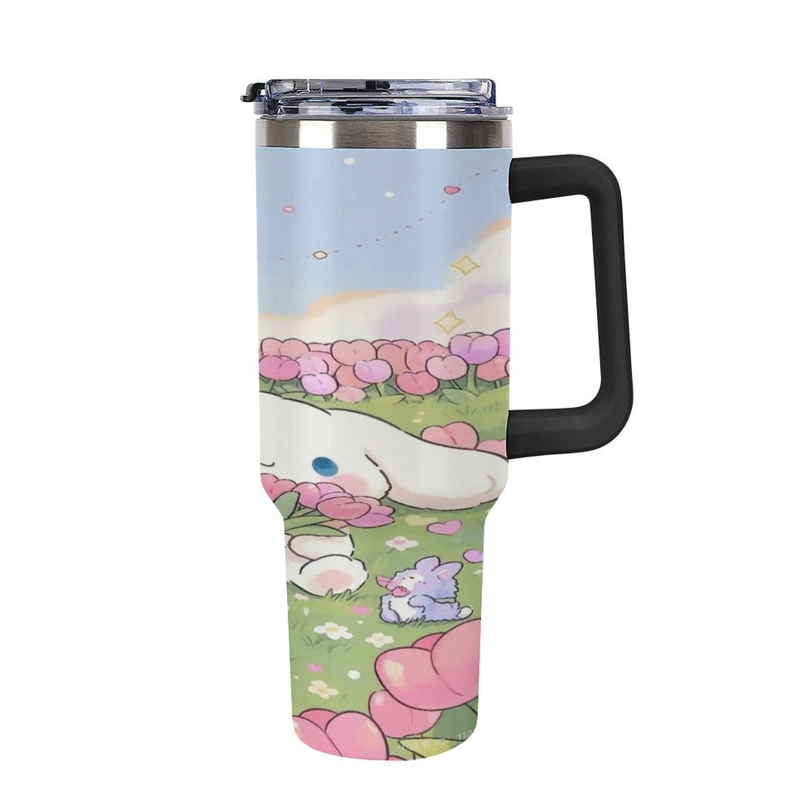 Cinnamoroll 40oz Insulated Tumbler Cup - Extra Large Leak-Proof Travel ...