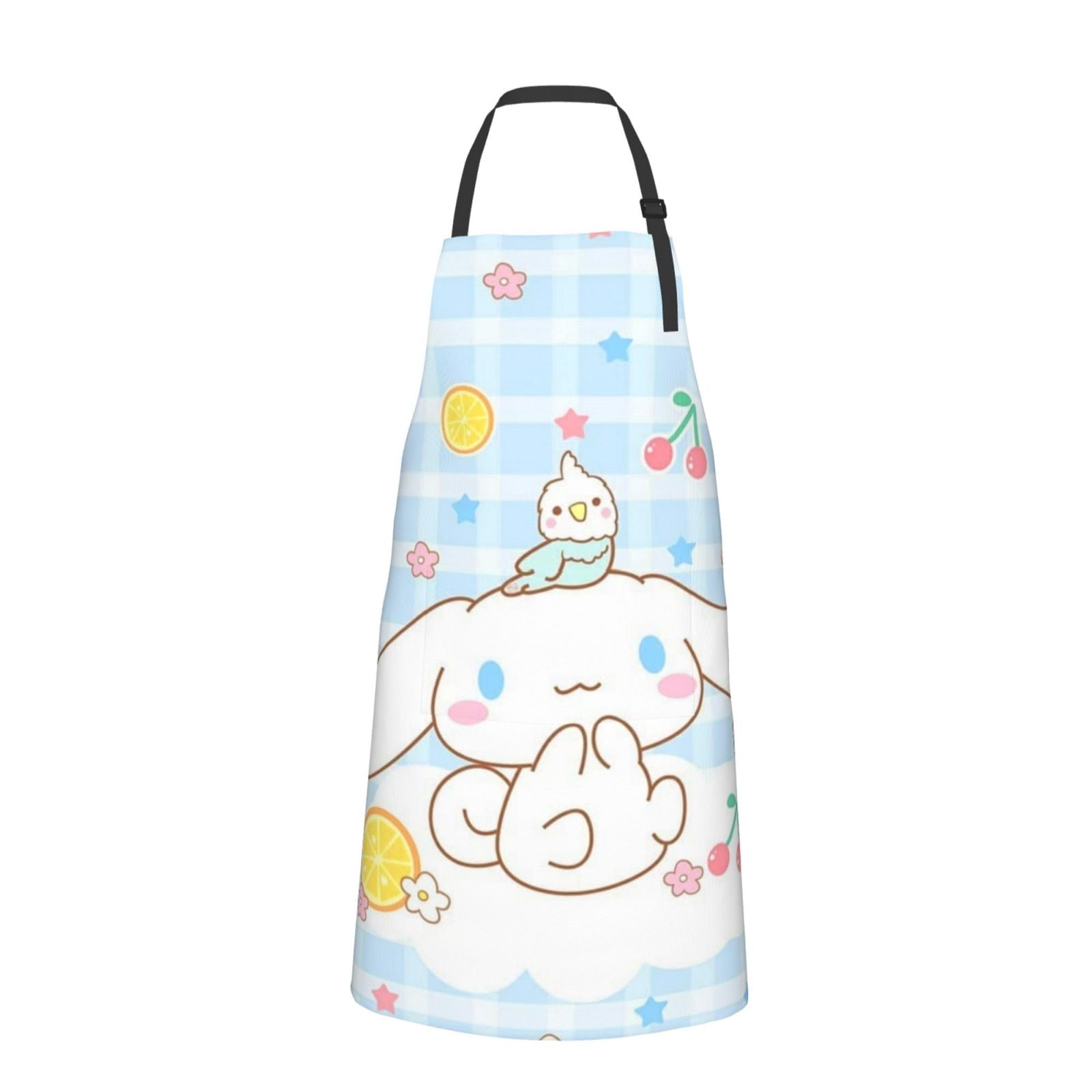Cinnamoroll Adjustable Bib Aprons, Waterdrop Resistant Apron with 2 ...