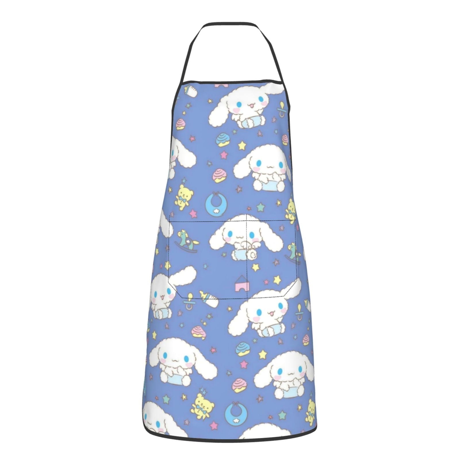 Cinnamoroll Adjustable Bib Aprons, Waterdrop Resistant Apron with 2 ...