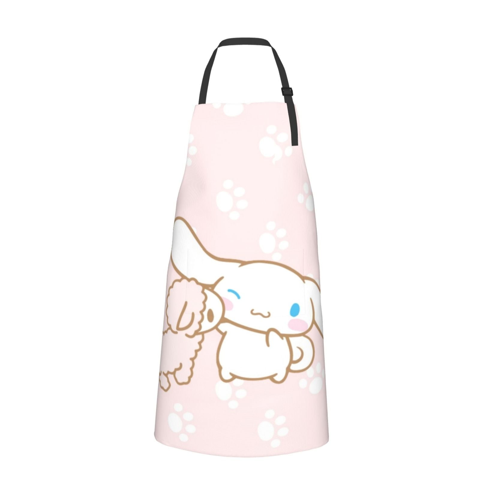 Cinnamoroll Adjustable Bib Aprons, Waterdrop Resistant Apron with 2 ...