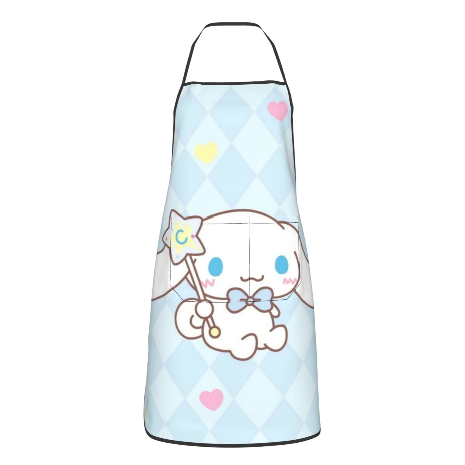 Cinnamoroll Adjustable Bib Aprons, Waterdrop Resistant Apron with 2 ...