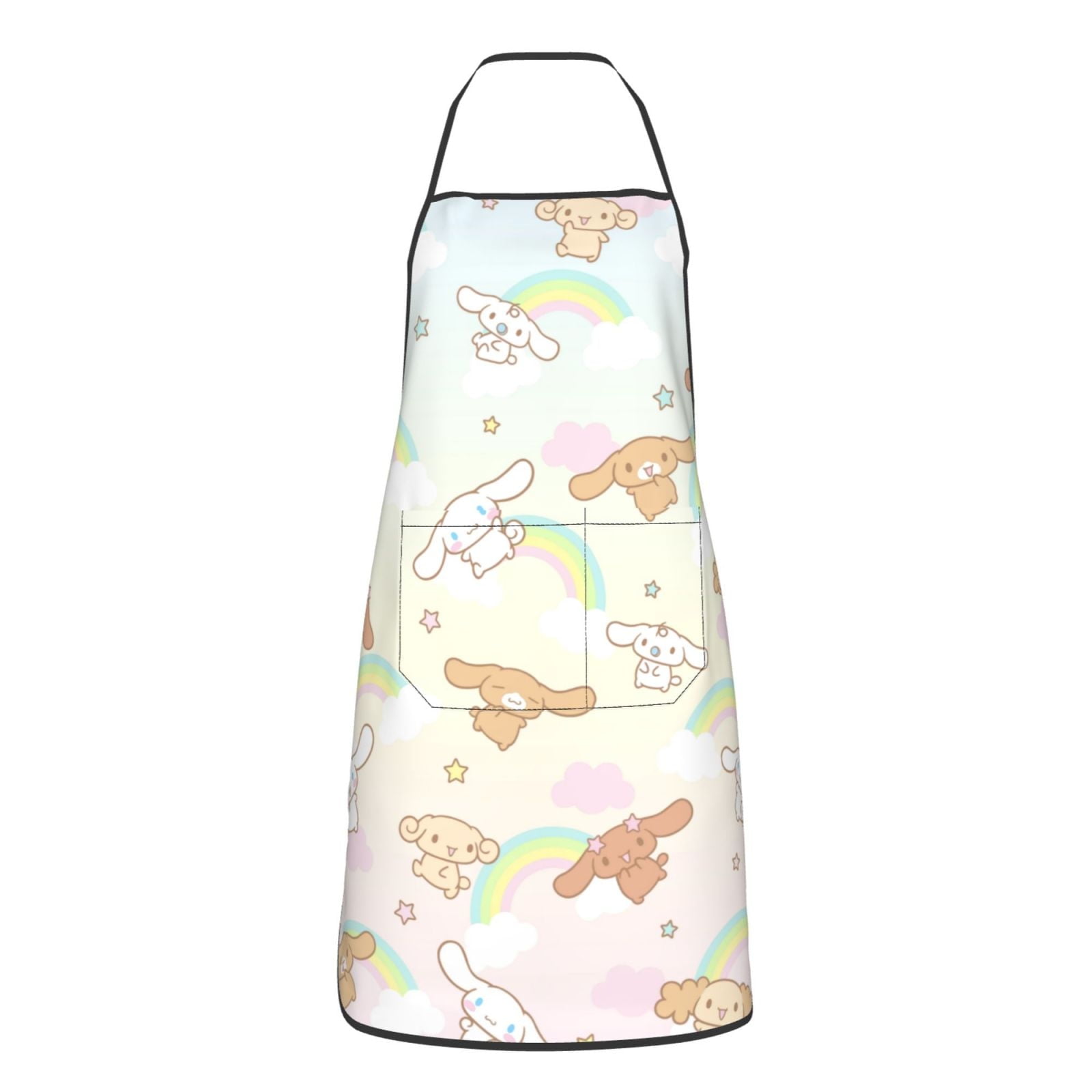 Cinnamoroll Adjustable Bib Aprons, Waterdrop Resistant Apron with 2 ...