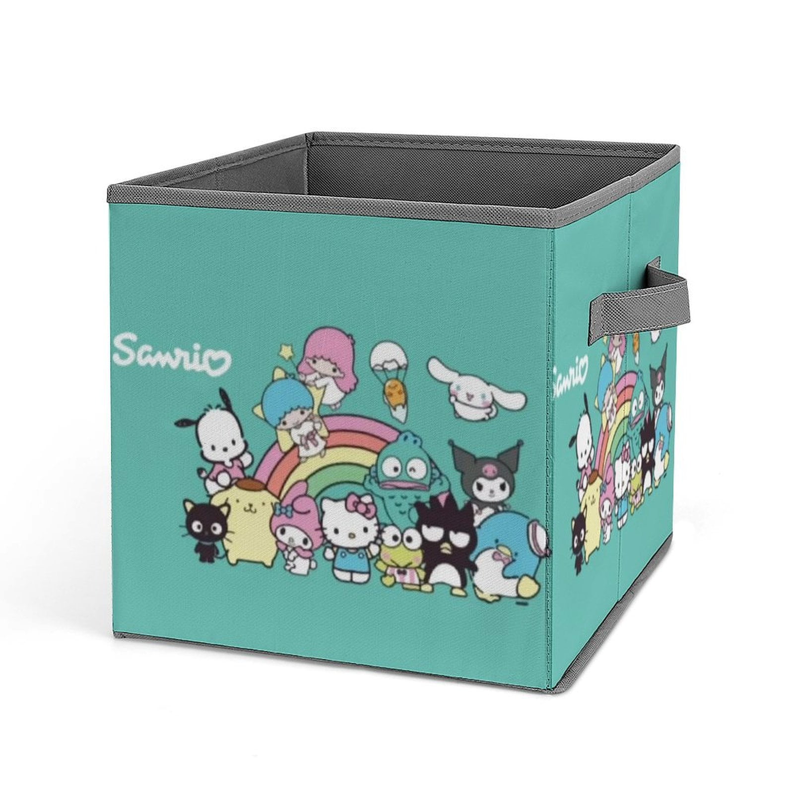 Cinnamoroll Anime Cartoon Cube Storage Bins for Shelves, Fabric ...