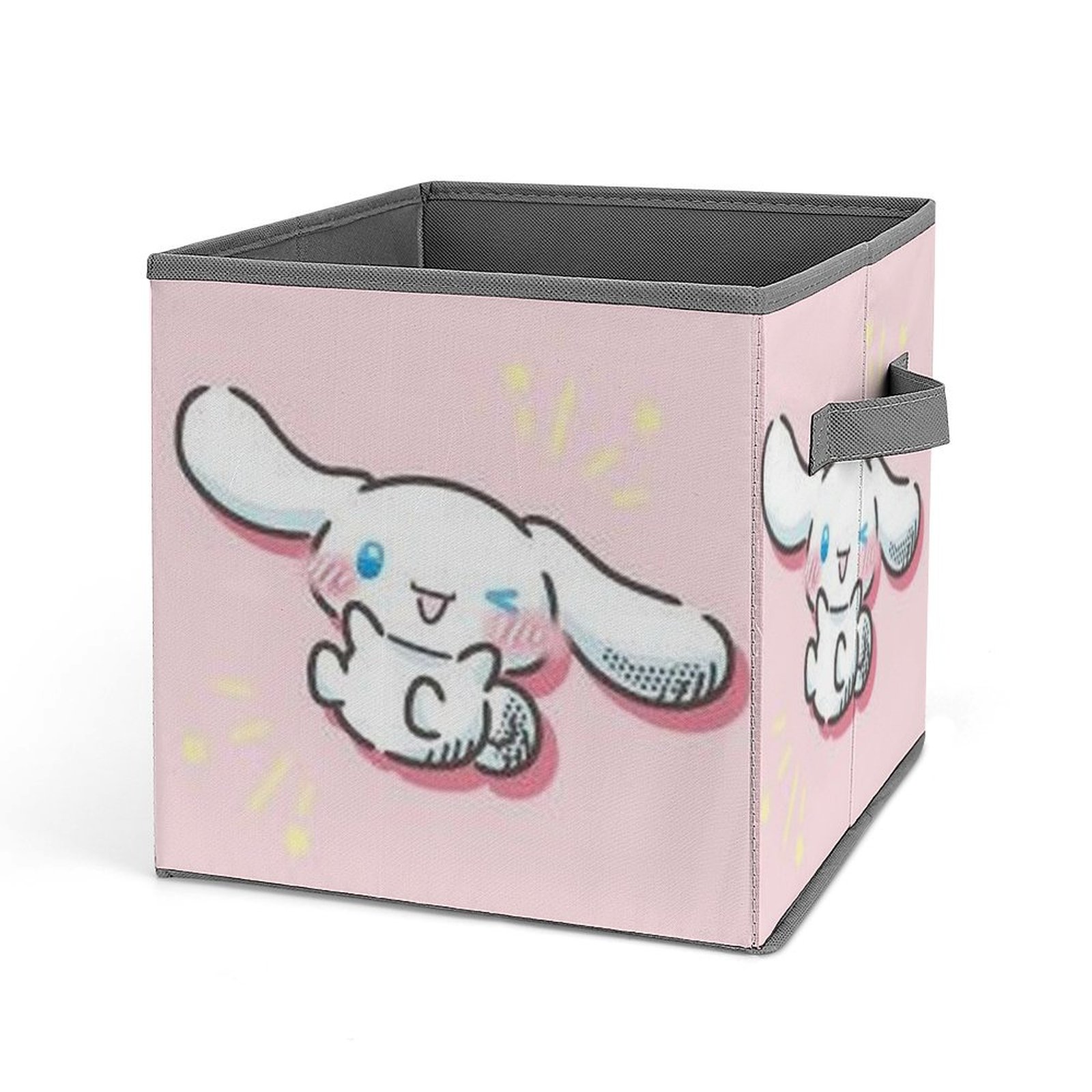 Cinnamoroll Anime Cartoon Fabric Storage Cubes - Sturdy Collapsible ...
