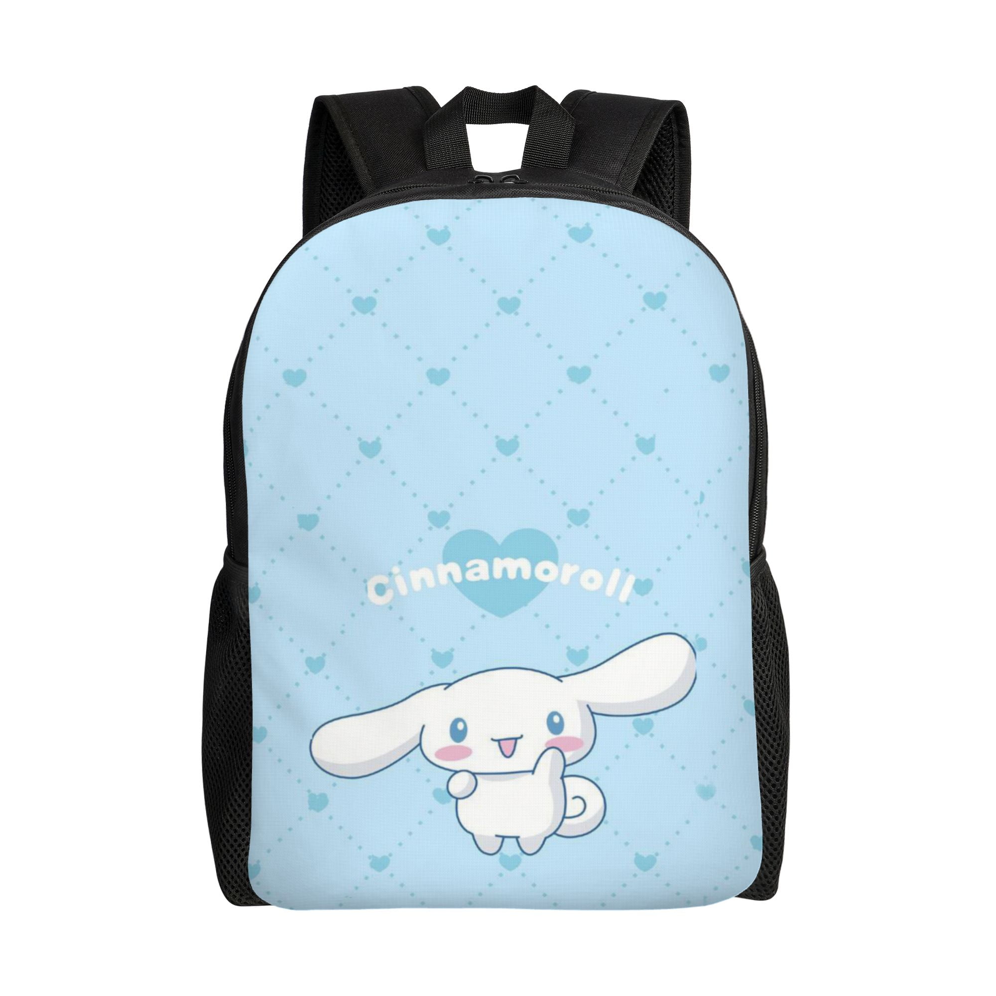 Cinnamoroll Backpack With 3d Creative Design Pattern Print Adjustable ...