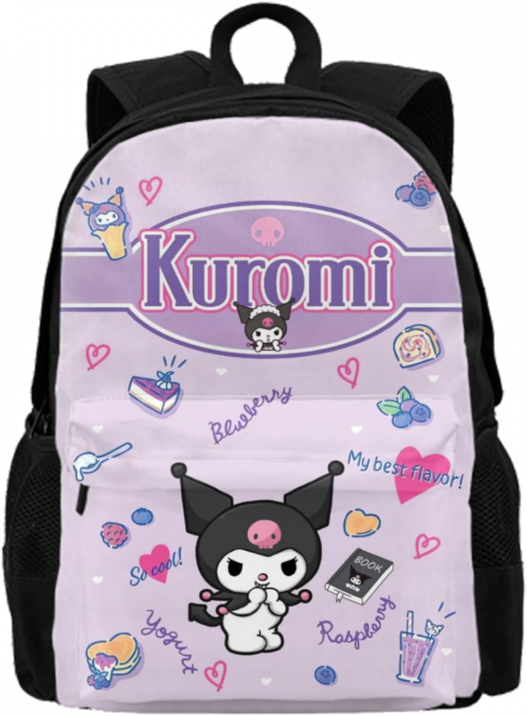 Cinnamoroll Backpack Cartoon Backpack with Adjustable Straps Laptop Bag ...