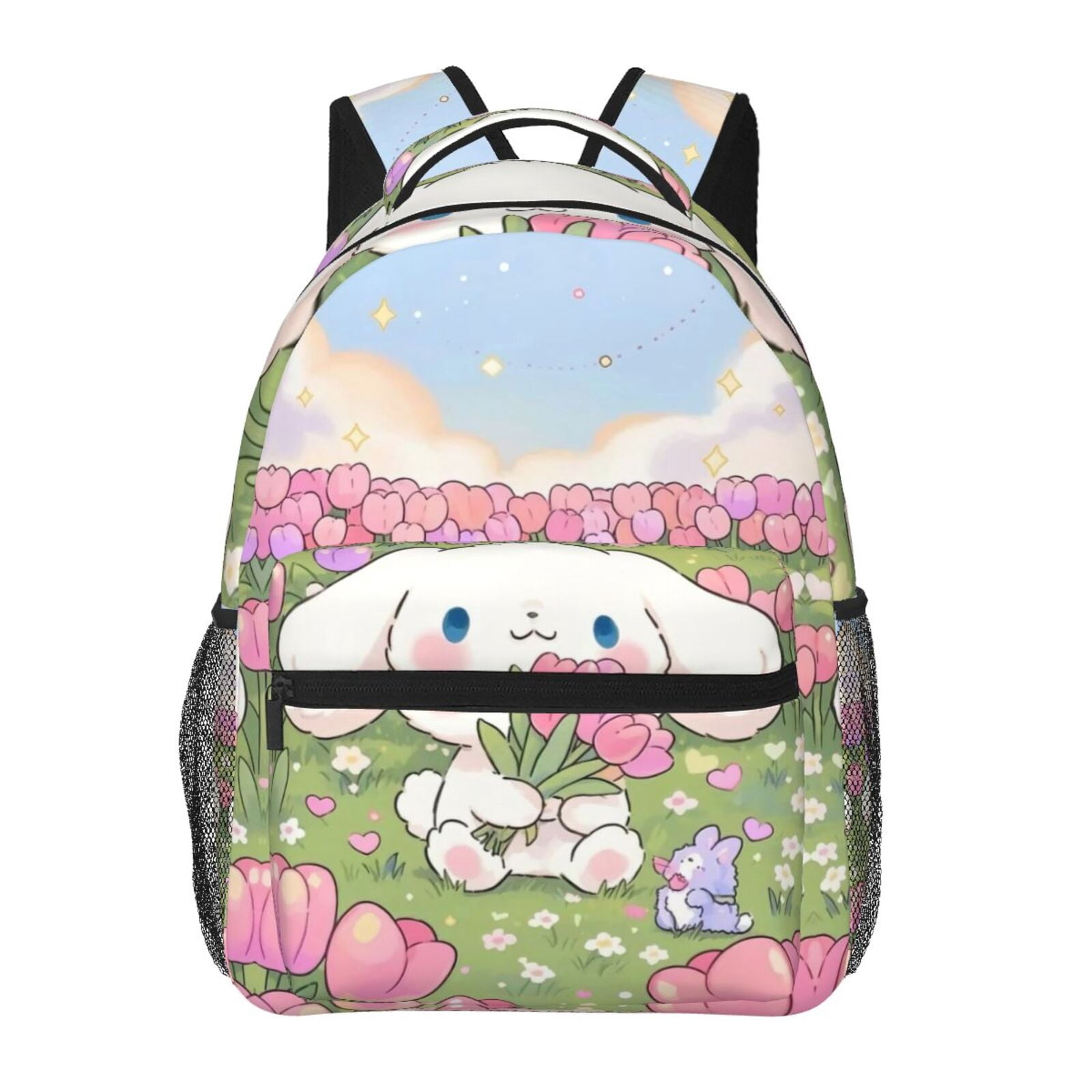 Cinnamoroll Backpacks All Over Print Cartoon College School Laptop Bag ...