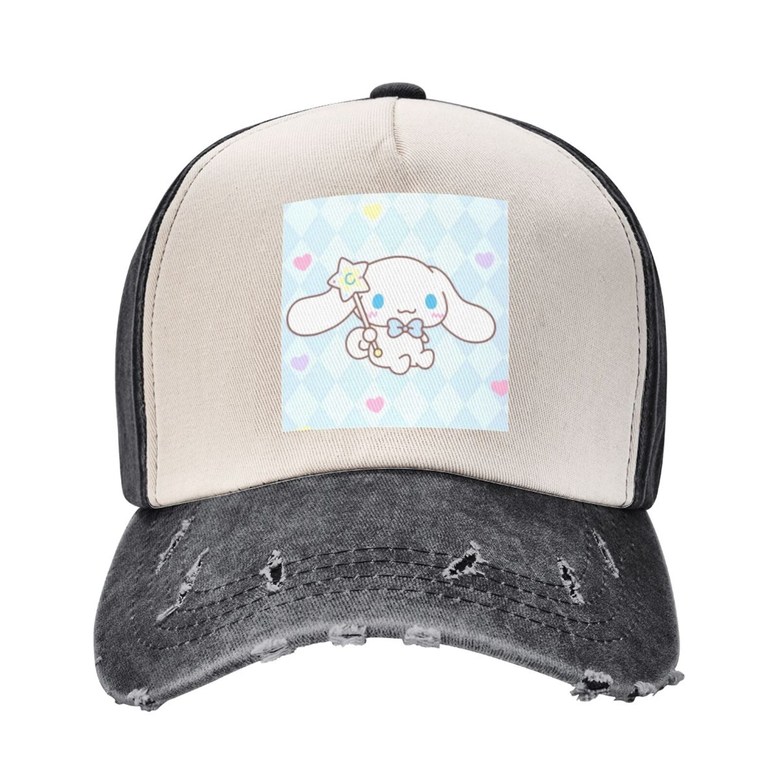 Cinnamoroll Baseball Cap Men Women Fashion Classic Adjustable Plain Hat ...