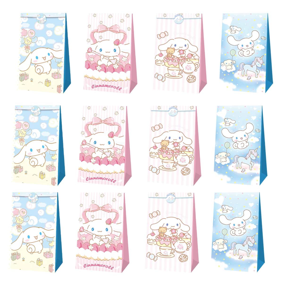 Cinnamoroll Candy Bags Birthday Goodie Party Favor Decorations Treat ...
