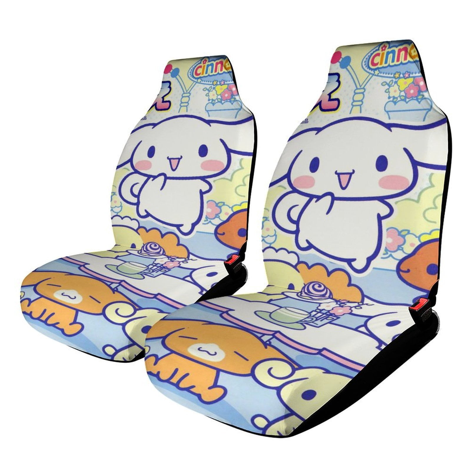 Cinnamoroll Car Seat Covers Nonslip Elastic Front Seat Protector ...