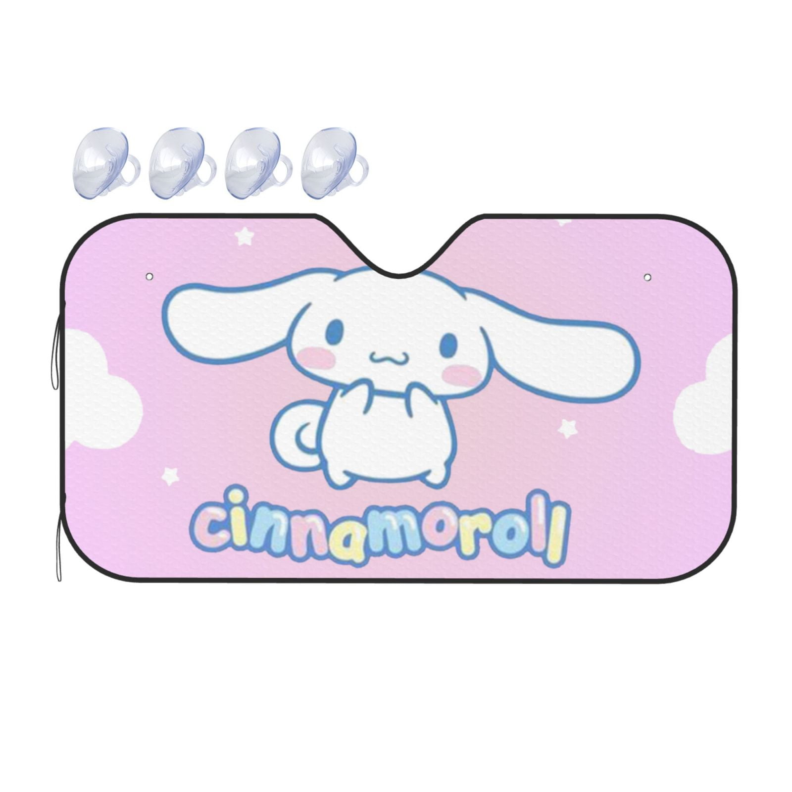 Cinnamoroll Car Sunshade Front Windshield Sun Shades Foldable Car ...
