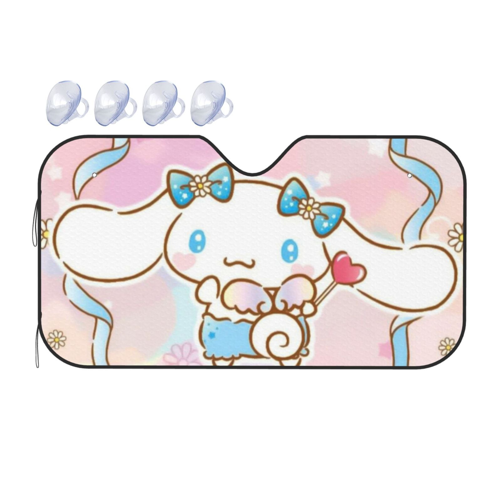 Cinnamoroll Car Sunshade Front Windshield Sun Shades Foldable Car ...