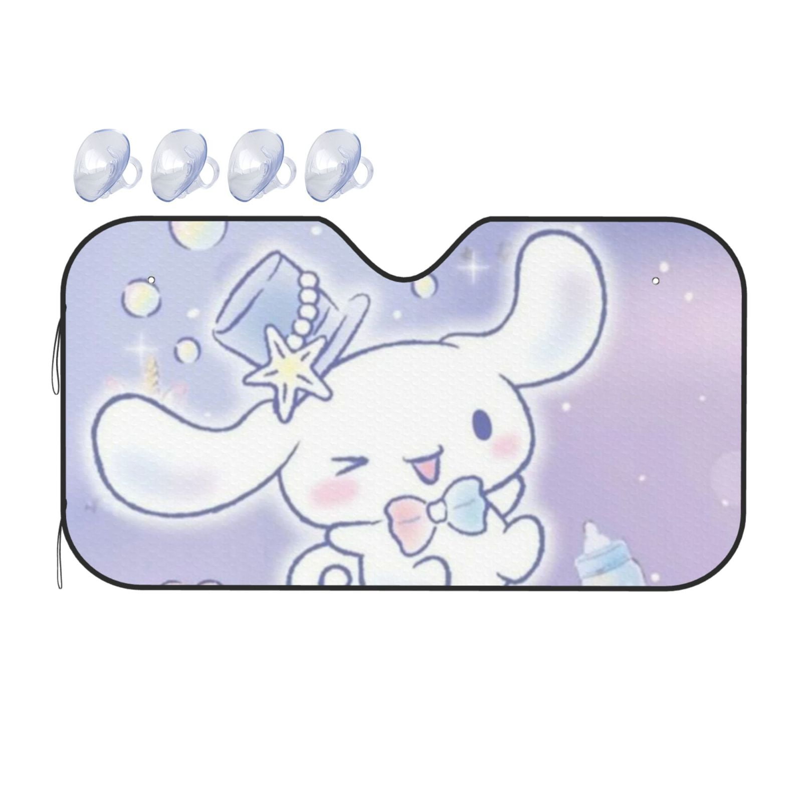 Cinnamoroll Car Sunshade Front Windshield Sun Shades Foldable Car ...