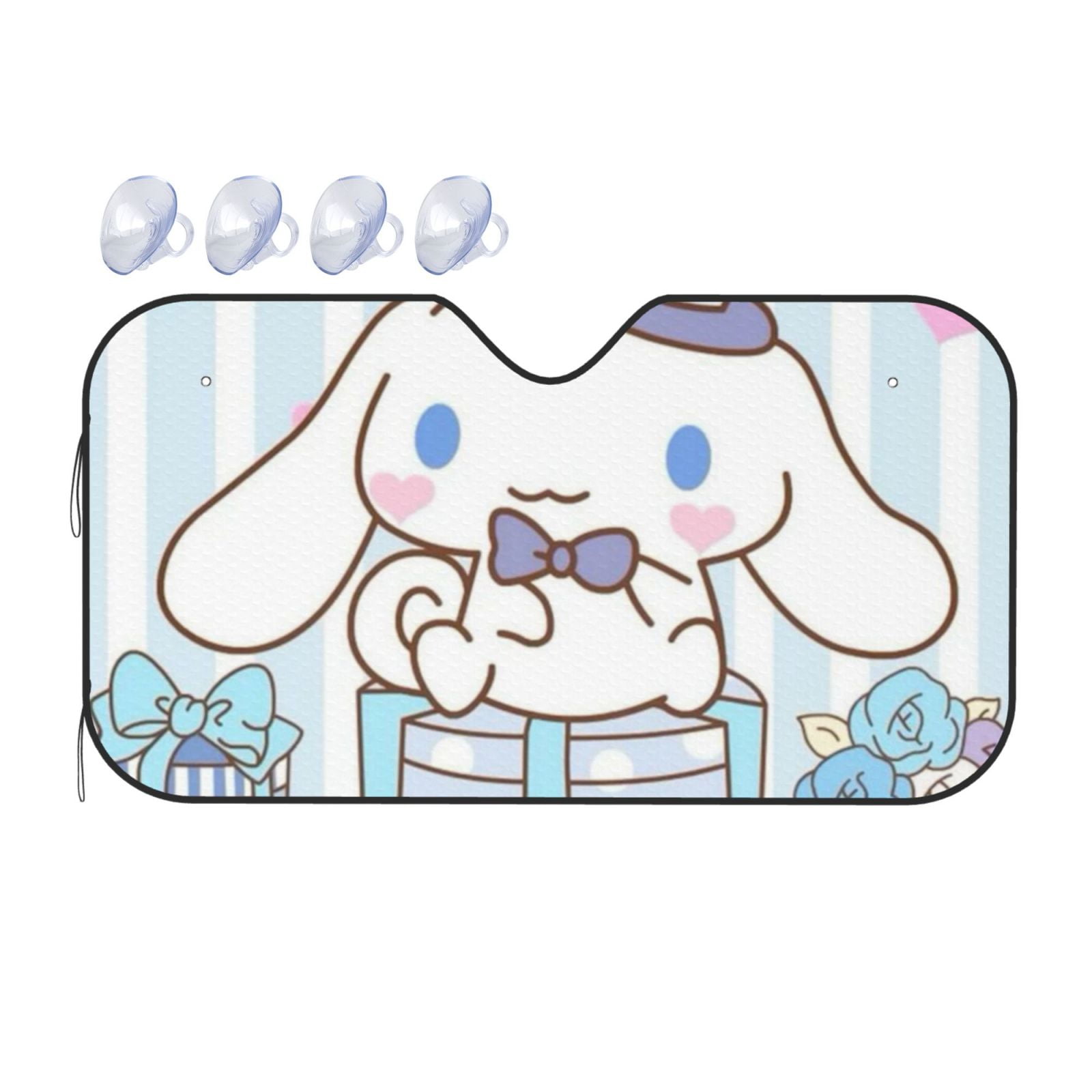 Cinnamoroll Car Sunshade Front Windshield Sun Shades Foldable Car ...