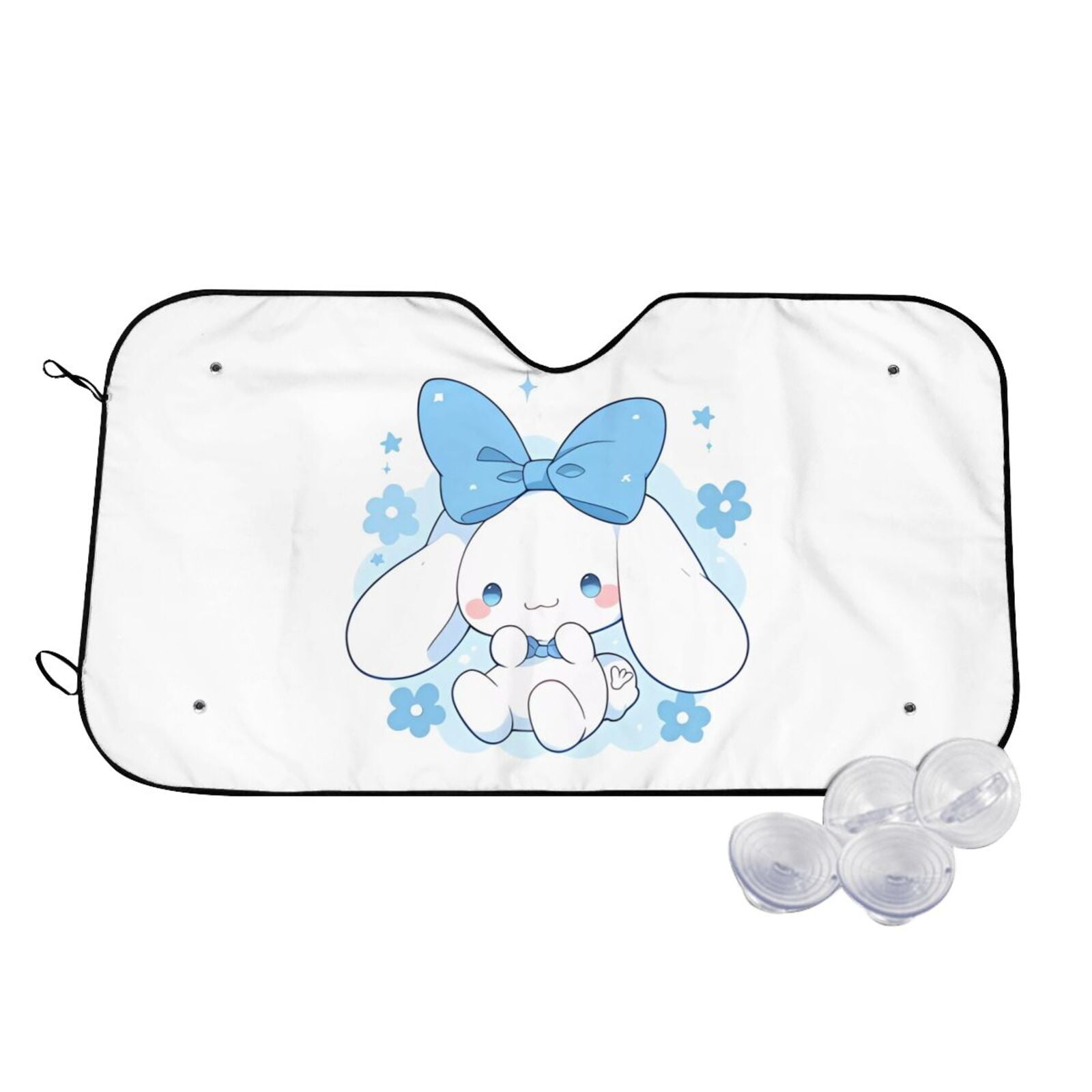 Cinnamoroll Car Windshield Sun Shade Foldable Front Window Sunshade UV ...