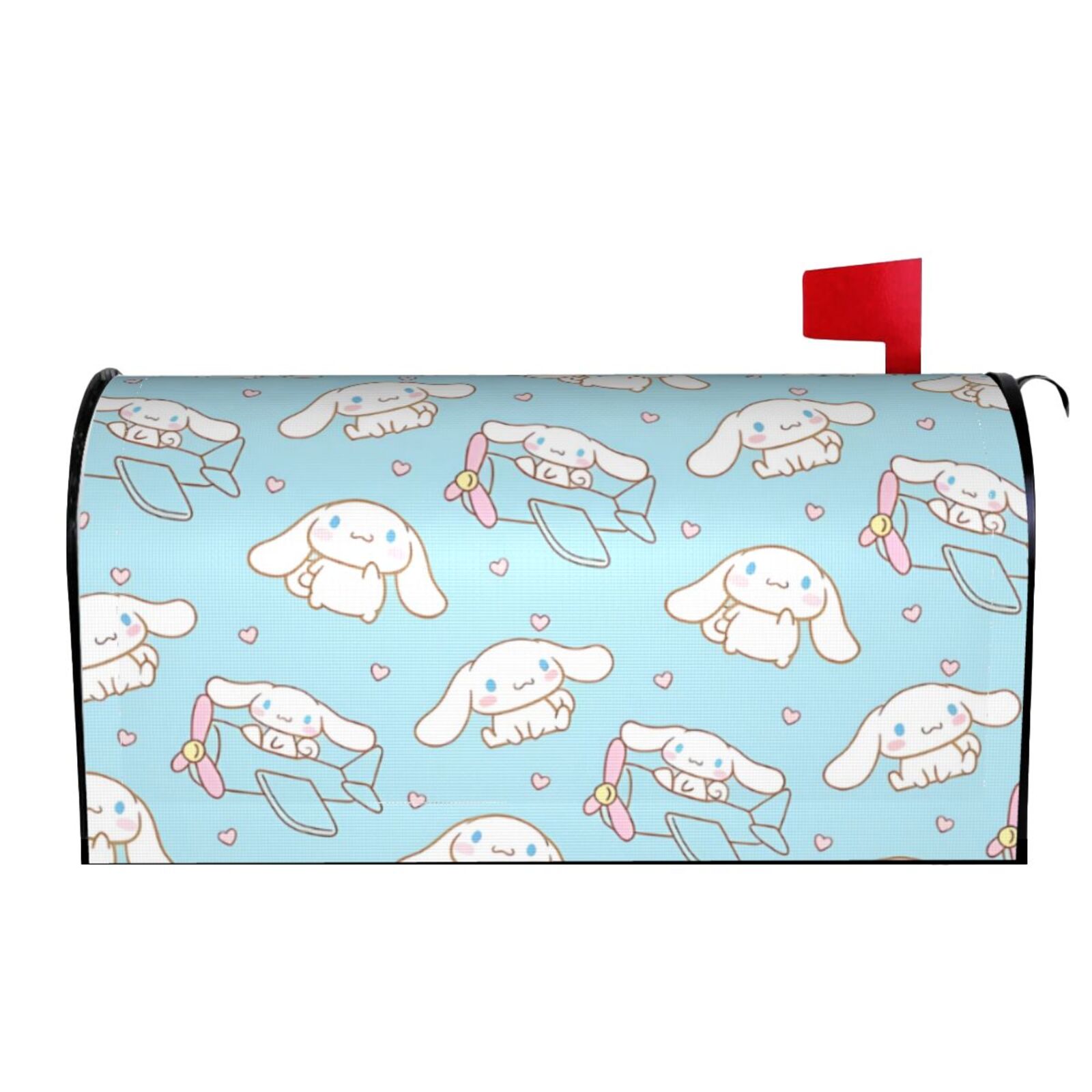 Cinnamoroll Cartoon Character Mailbox Cover Magnetic Standard Size, Post Letter Box Wrap Decor ...