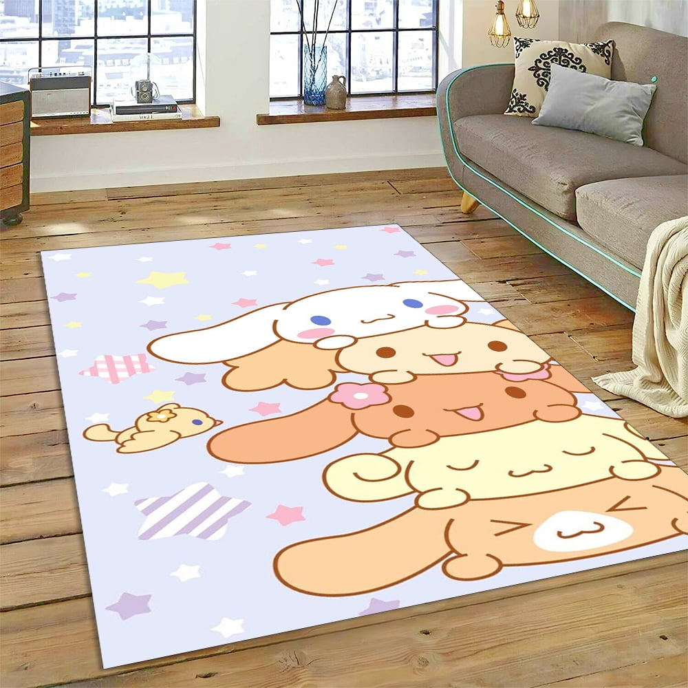 Cinnamoroll Cartoon Sanrio Girls Carpet Rug for Home Living Room ...