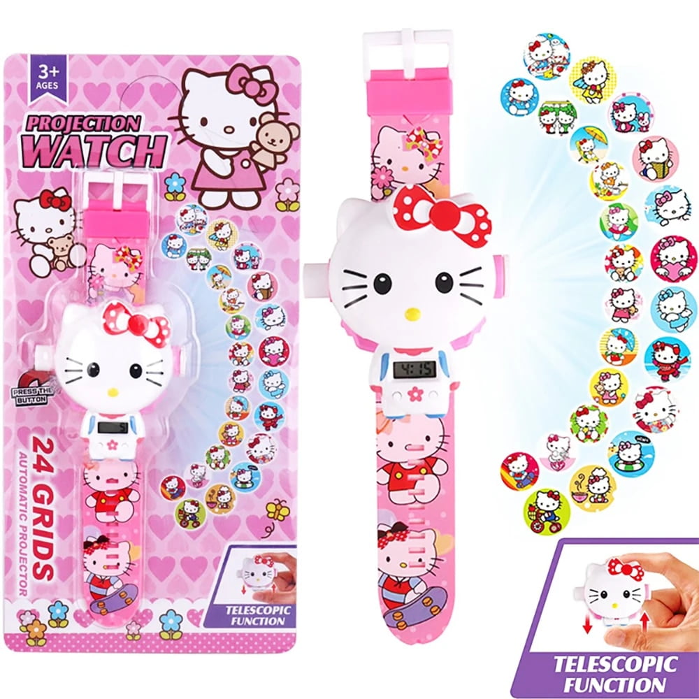 Cinnamoroll Children Watch 24 Pattern Projection Sanrio Series Hello ...