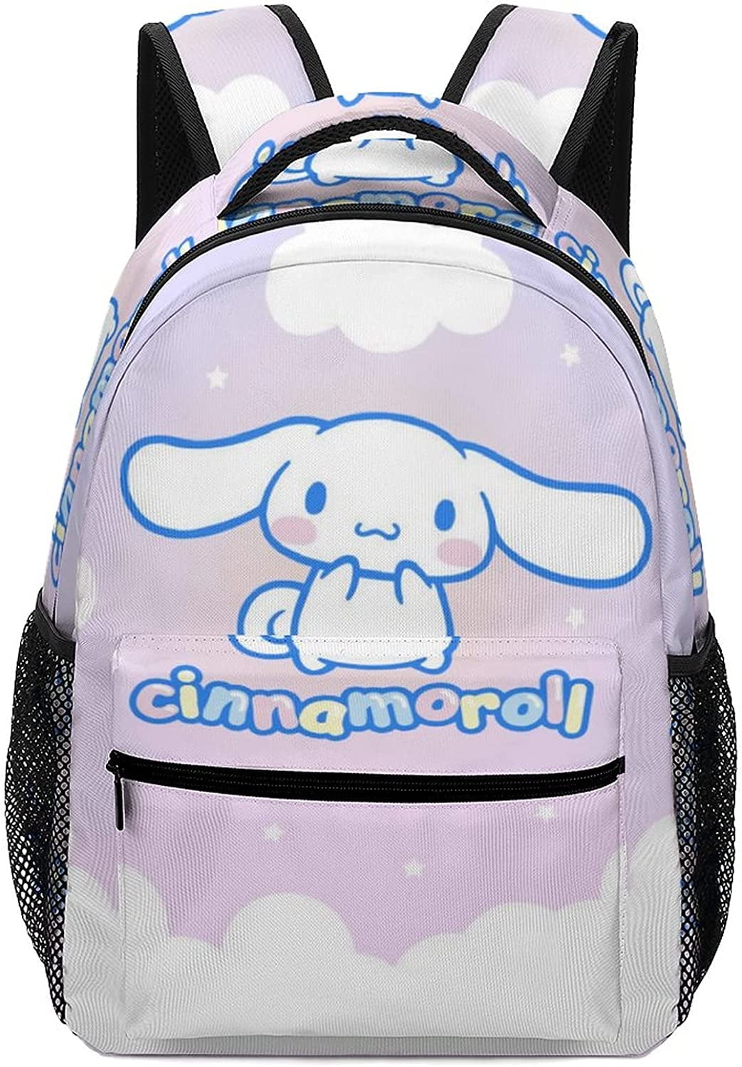 COOL Cinnamoroll Backpack, Large Polyester Book Bag with Side Pocket ...