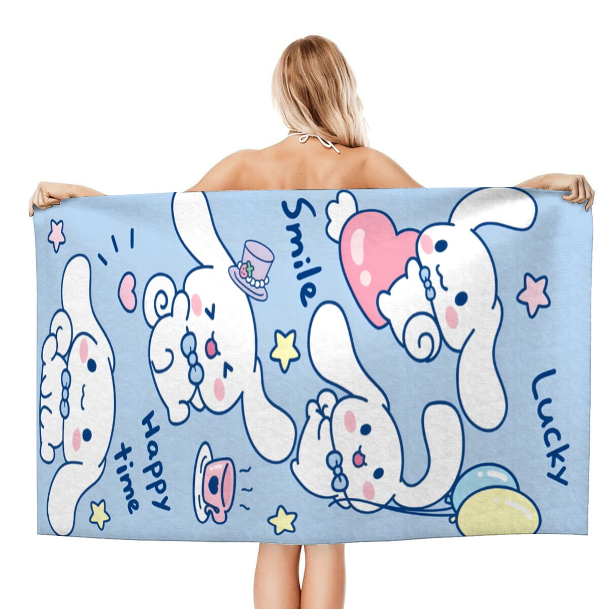 Cinnamoroll Cinnamon Beach Quick Drying Towel, soft, quick-drying, sand ...