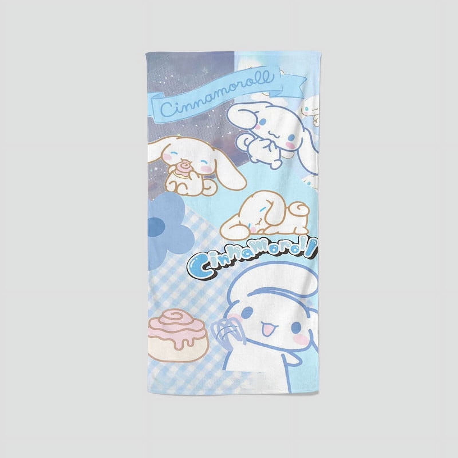 Cinnamoroll Cinnamon's towel features a distinct design, serving as a ...