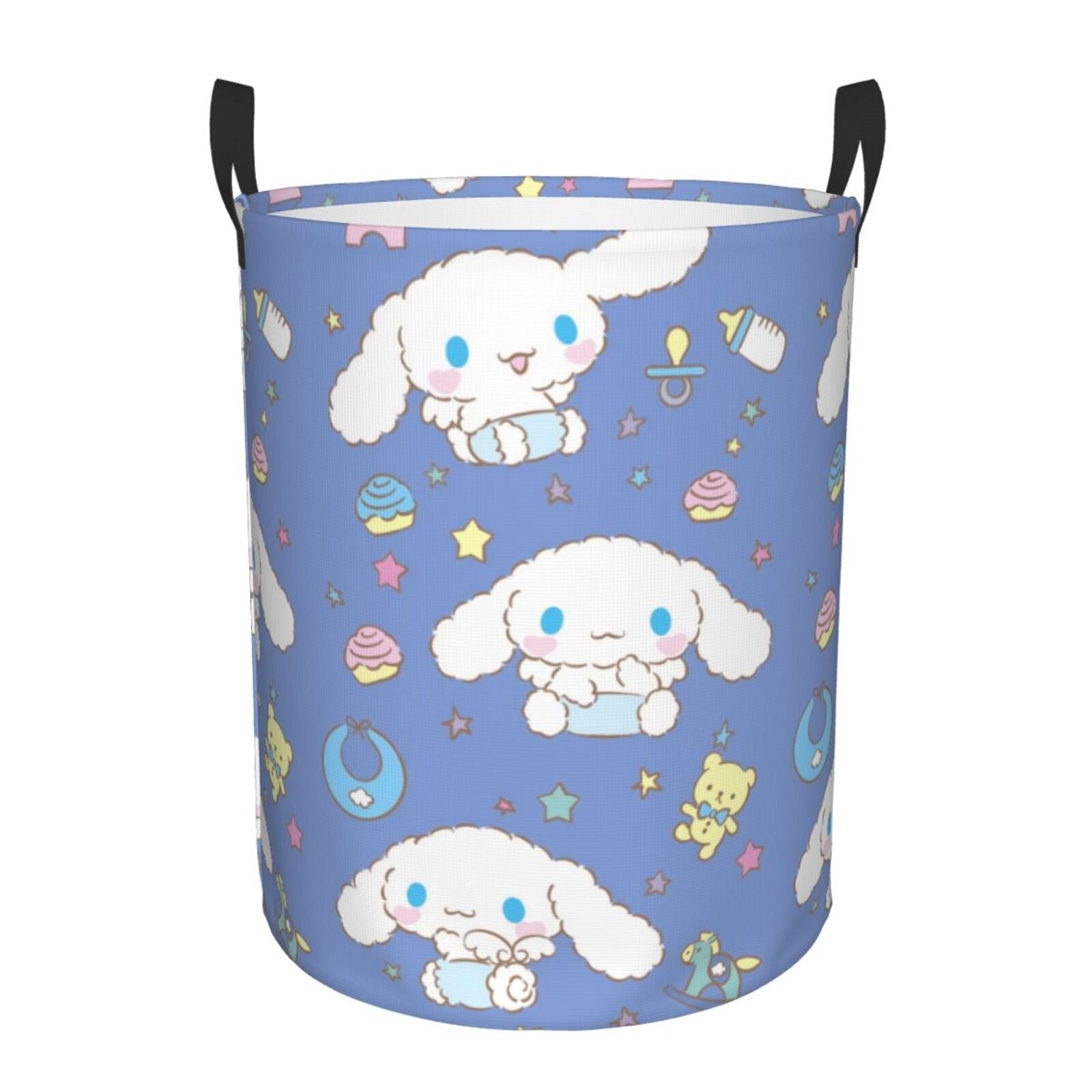 Cinnamoroll Circular Waterproof Laundry Hamper with Handle, Dirty ...