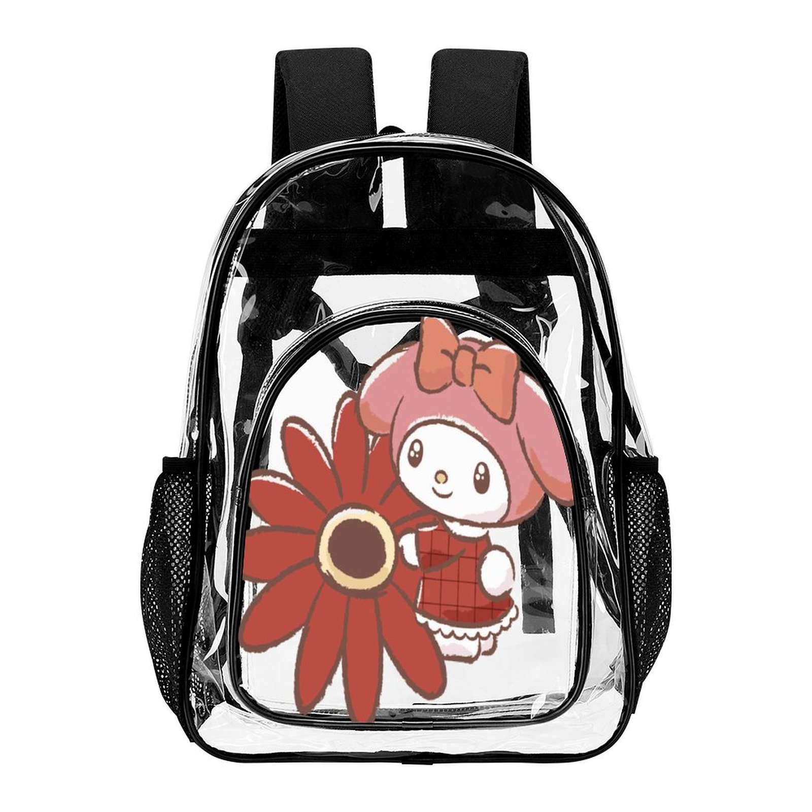 Cinnamoroll Clear Backpack Heavy Duty See Through Bookbag Transparent ...