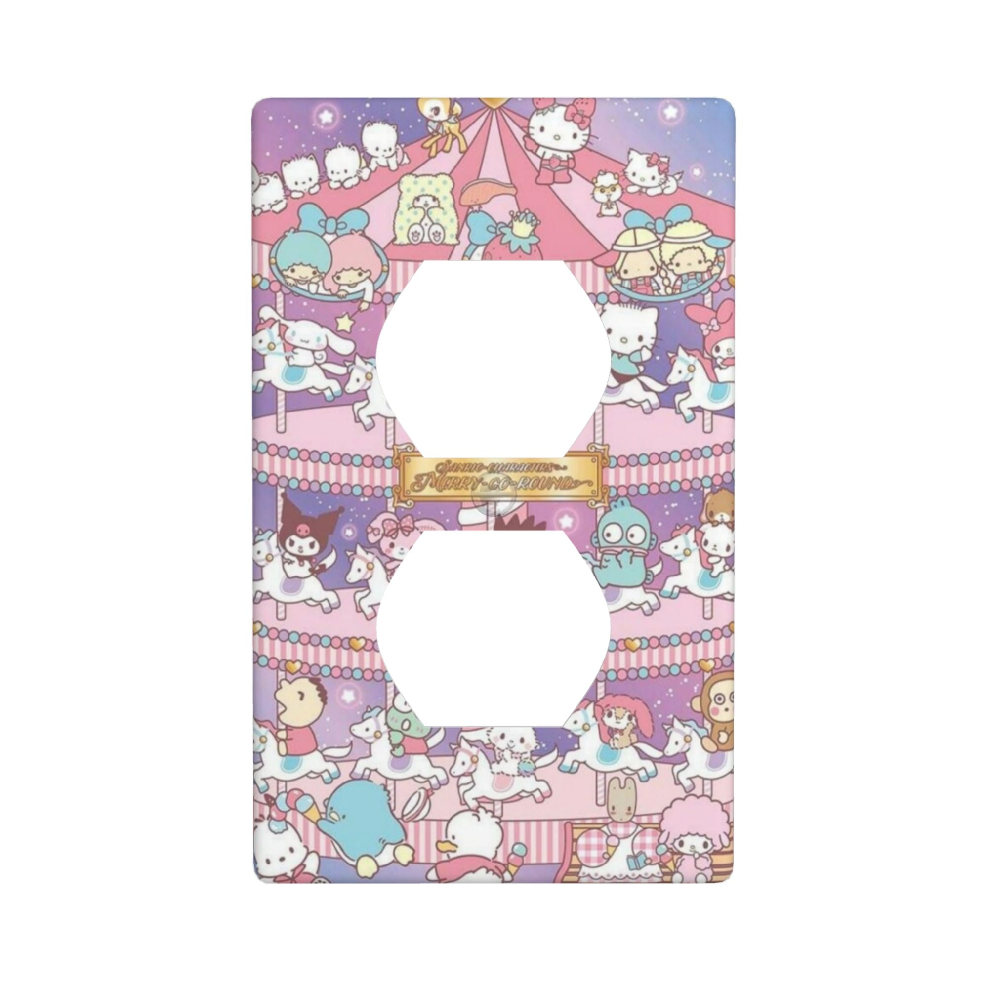 Cinnamoroll Comics Creative Inspired Double-Sided Socket Decorative ...
