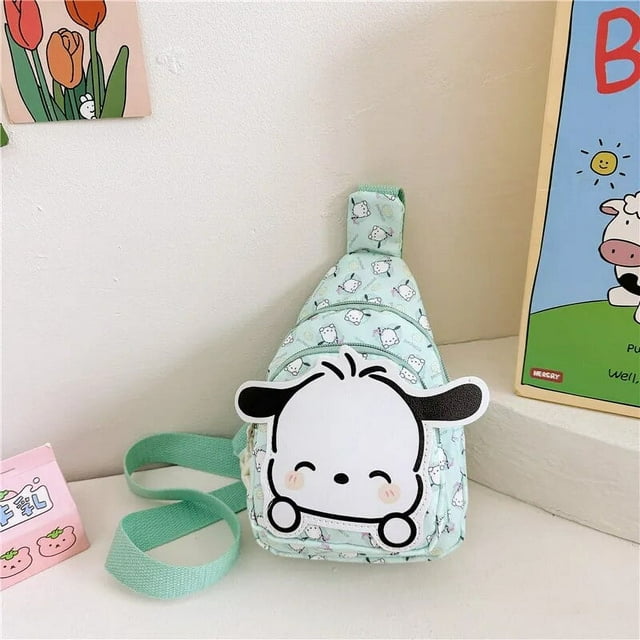 Cinnamoroll Crossbody Bag Sanrio Shoulder Bag Kuromi Storage Pouch My Melody Hello Kitty Bagpack ...