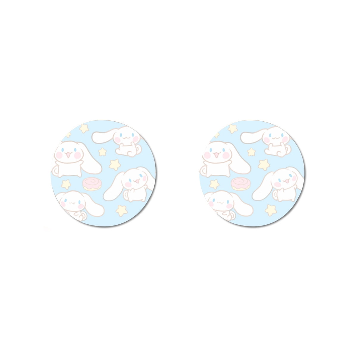 Cinnamoroll Cute Fridge Magnets - 3 Inch Round Flat Magnets for ...
