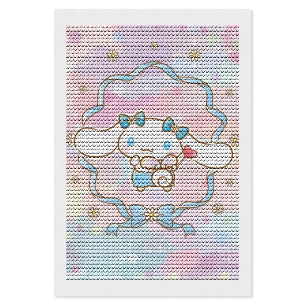 Cinnamoroll Diamond Art Kits for Adults - 5D Diamond Art Kits for Adults Kids Beginner DIY Round ...