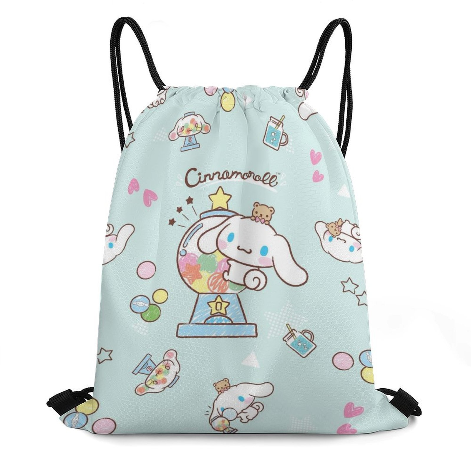 Cinnamoroll Drawstring Bags String Bags Ball Team Activity Sport Gym ...