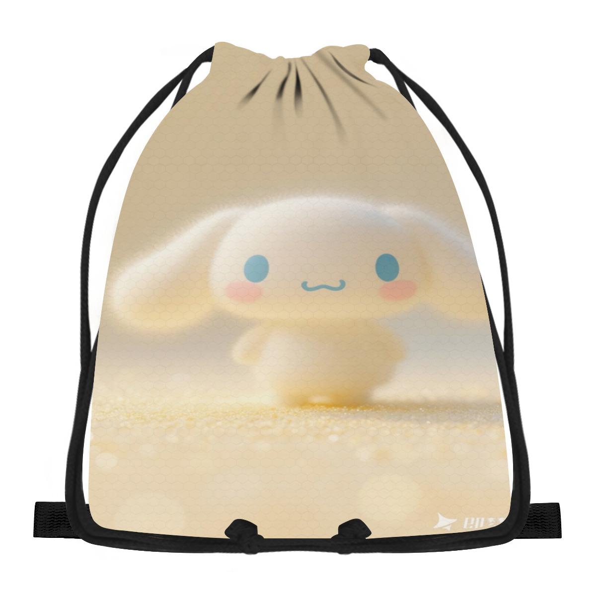 Cinnamoroll Durable Polyester Drawstring Bag Lightweight, Spacious and ...